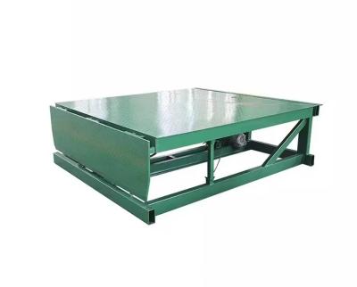 China 25000LBS Automatic Container Dock Leveler Stationary Loading For Cargo Handling Auxiliary for sale