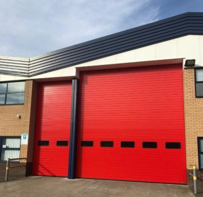 China Customized Insulated Sectional Doors Automatic Vertical Lift With Remote Control for sale