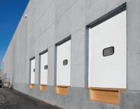 China Automatic Commercial Insulated Sectional Doors Overhead With Remote Control for sale