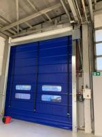 China Low Noise PVC Rapid Roller Curtain Doors For Workshop Fabric Automatic Shutter for sale