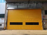 China Waterproof Industrial Rapid Roller Doors Self Healing Zipper Security Shutter for sale