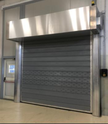 China Metal Roller High Speed Spiral Shutter Door With Online Technical Support for sale