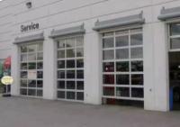China Electric Automatic Sliding Aluminum Sectional Garage Door Overhead Full View for sale