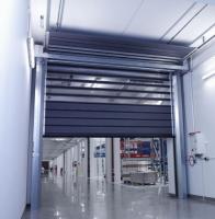 China Aluminum High Speed Spiral Door Fast Action 380V 50Hz Industrial Remote Control for sale