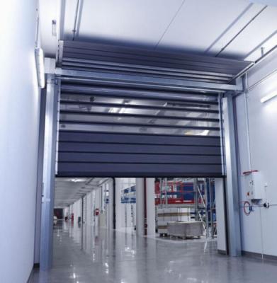 China Aluminum High Speed Spiral Door Fast Action 380V 50Hz Industrial Remote Control for sale