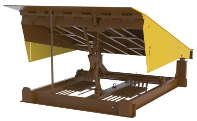 China High Strength Steel Dock Leveler Mechanical Door Seal Ramp Container For Forklift for sale