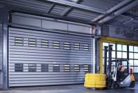China Aluminum Alloy Vertical Opening Spiral Door Fast Roll Up Motor Power 0.75kw-5.50kw for sale
