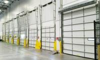 China Insulated Fire Station Overhead Sectional Door Noise Reduction IP 54 Protection Class for sale