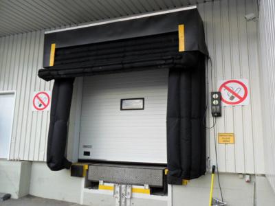 China Loading Dock Inflatable Mechanical Extended PVC Retractable Sponge Dock Seal Dock Shelter for sale