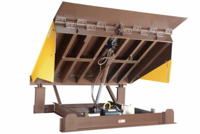 China High Strength Steel Electric/Hydraulic Loading Ramp Dock Leveler for Trucks  lift table Factory Automatic Container for sale
