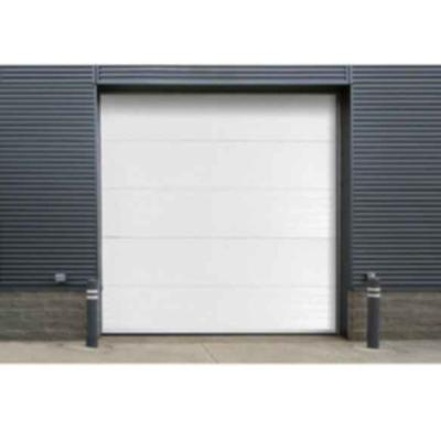 China Powder Coated Insulation Sectional Overhead Doors With Polyurethane Foam Thermal Vertical for sale