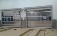 China Full View Aluminum Insulated Garage Doors 1.2mm-2.0mm Flat Exterior Transparent for sale