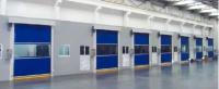 China Weather Resistant Automatic Rapid Roller Door Freezer High Speed Flexible Fabric for sale