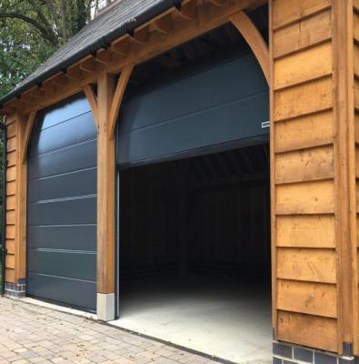 China Customized Insulated Sectional Doors With Powder Coated Finish Vertical Lift Door for sale