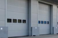 China Sectional Overhead Door With Customizable And Powder Coated Stainless Steel for sale