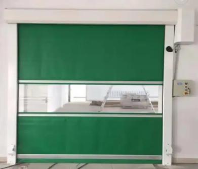 China High Security Transparent Fast Roller Shutter Doors Galvanized Steel Warehouse for sale