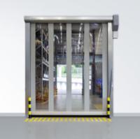 China High Speed PVC Rapid Shutter Roll Up Door Weather Resistance 304 Stainless Steel for sale