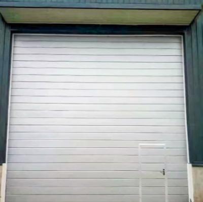 China Automatic Operation Of Insulated Sectional Overhead Doors Of Steel With Rolling Remote for sale