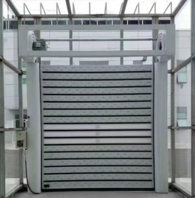 China 380V 50hz High Speed Spiral Door Remote Control Security Exterior Spiral Aluminum Rapid Roller for sale