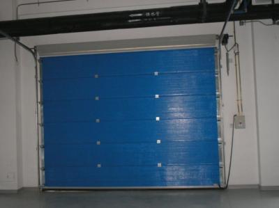 China Commercial Sectional Overhead Doors With Automatic Formed Powder Coated Galvanized for sale