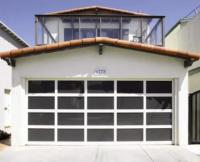 China Double Glazing Aluminum Sectional Garage Door Glass Transparent Water Tightness for sale