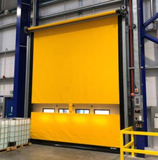 China Customized Automatic Rapid Roller Doors And Low Maintenance Fast Action for sale