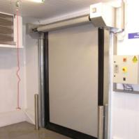 China Automatic PVC Roll Up Rapid Shutter Zipper Door High Speed Self-Repair 304 Stainless Steel for sale