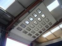 China Automatic Overhead Sectional Door Double Skinned With Insulated Sectional for sale