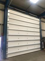China High Security Lock Overhead Sectional Garage Doors Auto Opening Powder-Coated for sale
