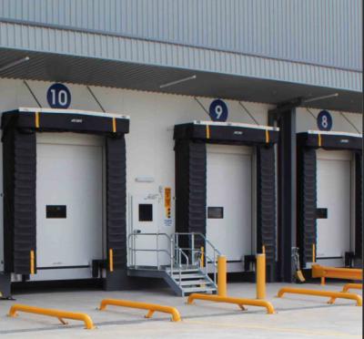 China Galvanized Steel Liner Loading Dock Shelters Durable Warehouse Industry Seal Thermal for sale