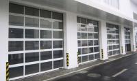 China Water Tightness Class 3 Garage Sectional Door Aluminum Grey For Automatic for sale
