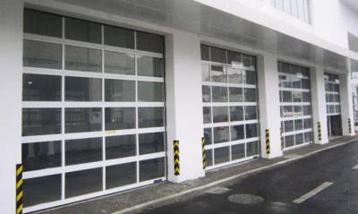 China Water Tightness Class 3 Garage Sectional Door Aluminum Grey For Automatic for sale