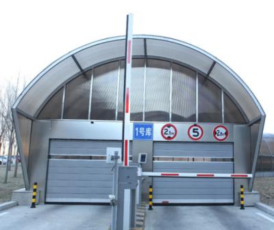 China 0.8m/S High Speed Spiral Door With Safety System Photoelectric Sensor Rapid Insulated for sale