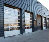 China High Safety Powder Coating Aluminium Sectional Garage Doors Water Tightness Class 3 for sale