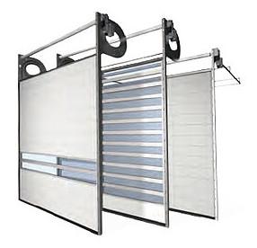 China Low Maintenance Rapid Roll Doors High Security Thermal Insulation for sale