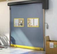 China 304 Stainless Steel Fast Roll Up Doors Automatic With Zipper for sale