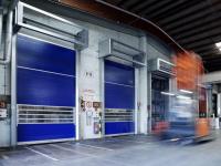China High Speed PVC Roll Up Rapid Shutter Door 304 Stainless Steel Material Safe and Durable Promotion Fast Fabric Wind Proof for sale