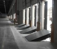China Container Loading Ramp Adjustable Galvanized Dock Door Levelers Workshop Automatic Dock Plate 25000-40000LBS Safe Design for sale