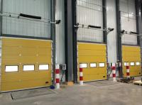 China Wind Resistant Overhead Sectional Door Customized Noise Reduction Insulation Modern Design for sale