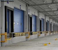 China Fire Station Industrial Overhead Sectional Door Weather Sealed Steel Automatic Formed for sale