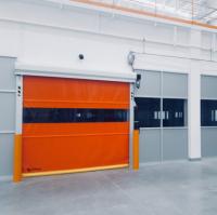 China High Safety Security Rapid Roller Doors Customized Promotion Fast Fabric Roll Up Wind Proof for sale