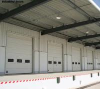 China Powder Coated Insulated Sectional Doors Customized Color Fast for sale
