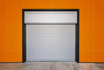 China High Security High Speed PVC Roll Up Rapid Shutter Door 304 Stainless Steel Interior Aluminum Zippe for sale
