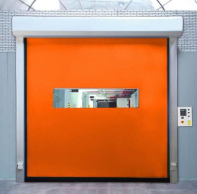 China Effortless Installation Rapid Roller Zipper Doors for Safety and Insulation Reliable and Durable PVC Shutter Door for sale