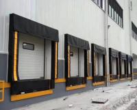 China Electric Airtight Logistic Protection From The Elements Adjustable Loading System Dock Door Shelter PVC Plastic Rubber for sale
