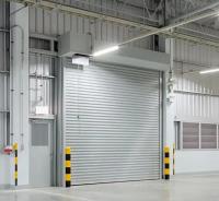 China Logistics Park Channel Used PLC Control Aluminum High Speed Spiral Door 0.8m/s Opening Speed Wind Resistance≤2.0KN/m2 for sale