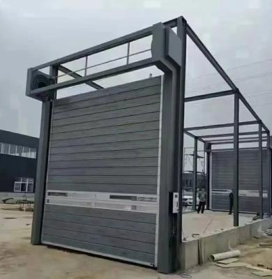 China Customized High Speed Spiral Door Power Supply 220V/50HZ Air Permeability ≤2.0m3/ M2.s Manufacturing Plant Shutter Door for sale