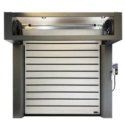 China Industrial Aluminum Transparent High Speed Spiral Door Safety And Efficiency In One  Industrial Automatic Rapid Door for sale