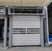 China Aluminum Alloy 0.8m/s Opening and Closing Speeds Manufacturing Plant Shutter High Speed Door for sale