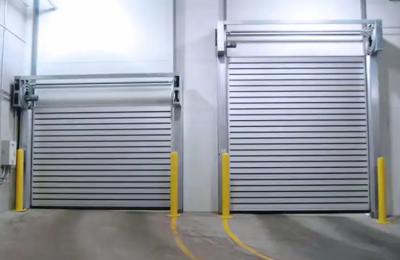 China High Speed Motorized Spiral Door With Photoelectric Sensor 0.8m/s Speed And 220V/50HZ Power Supply  Industrial Automatic for sale
